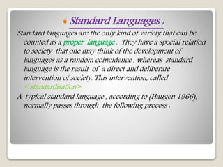 Variety-of-Languages.pptx | Genealogy and Ancestry | Hobbies & Interests