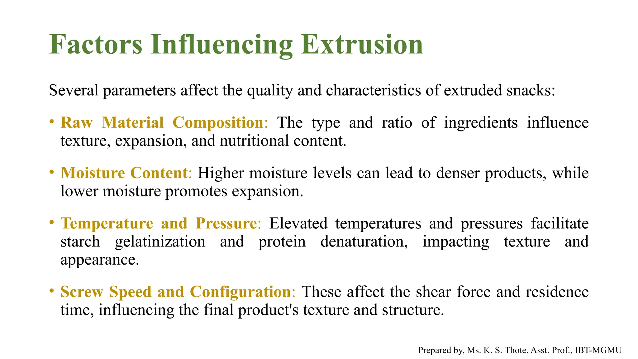 Variety of Extruded Snack Products and Their Processing.pptx