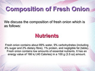 Variety of Fresh Onion in India | ODP