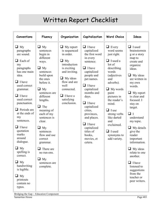 Variety of language rubrics | PDF
