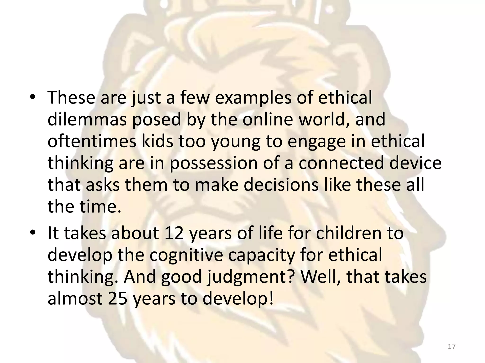 Variety of moral issues | PPTX