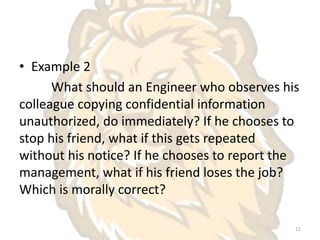 Variety of moral issues | PPTX