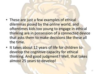 Variety of moral issues | PPTX