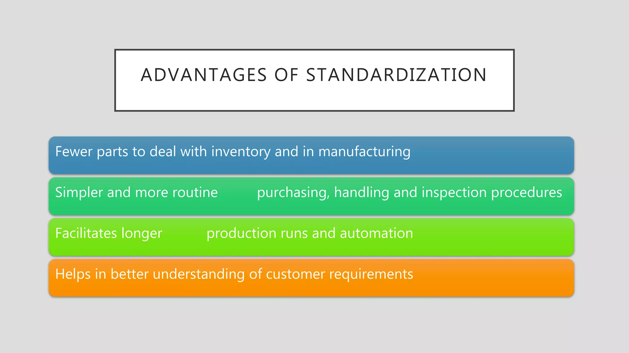 Variety reduction and standardization | PPTX
