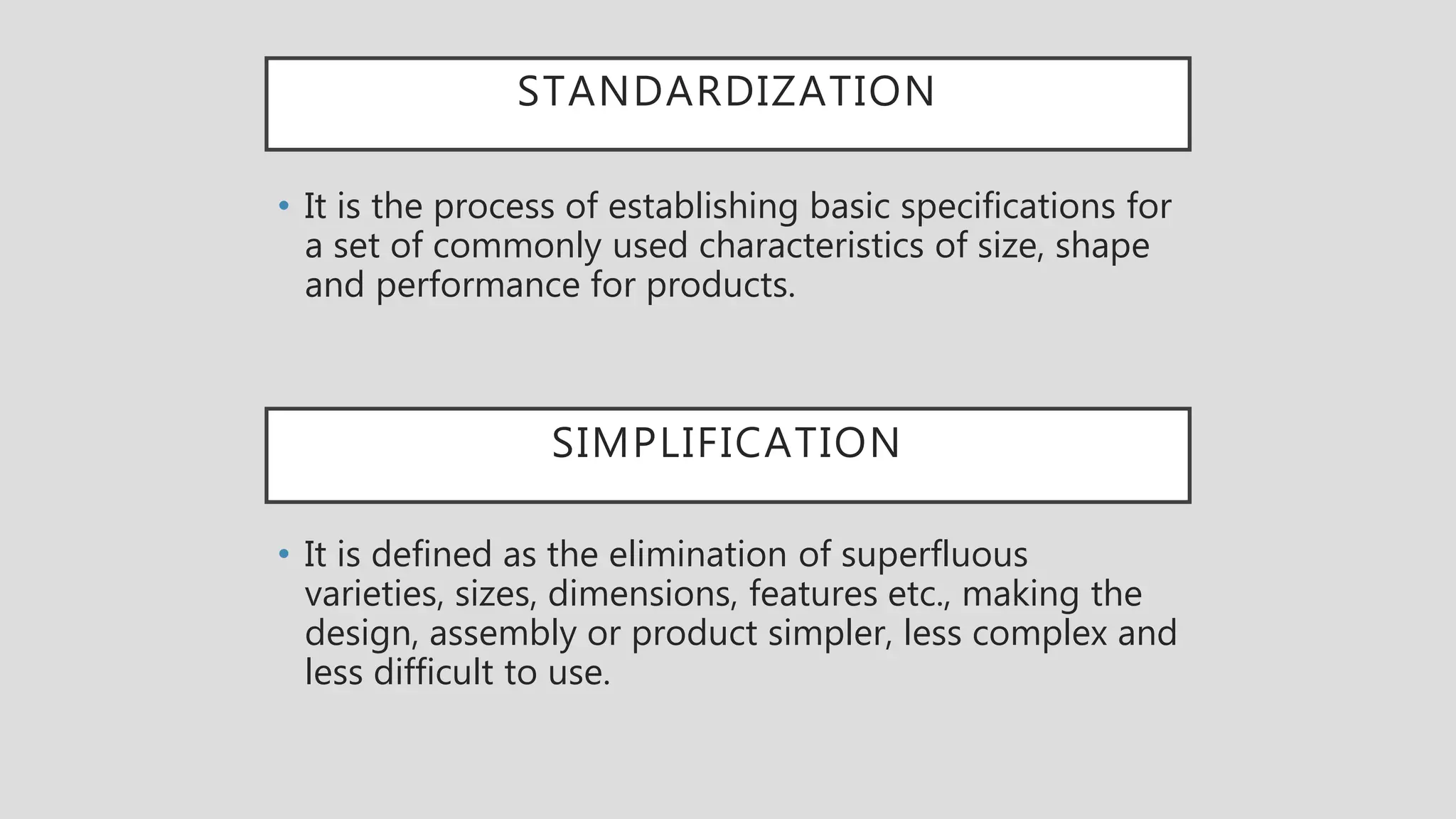 Variety reduction and standardization | PPTX