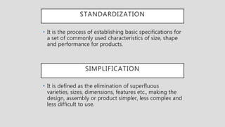 Variety reduction and standardization | PPTX