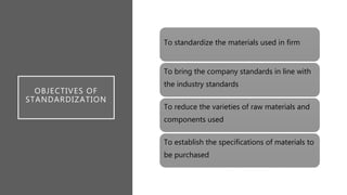 Variety reduction and standardization | PPTX