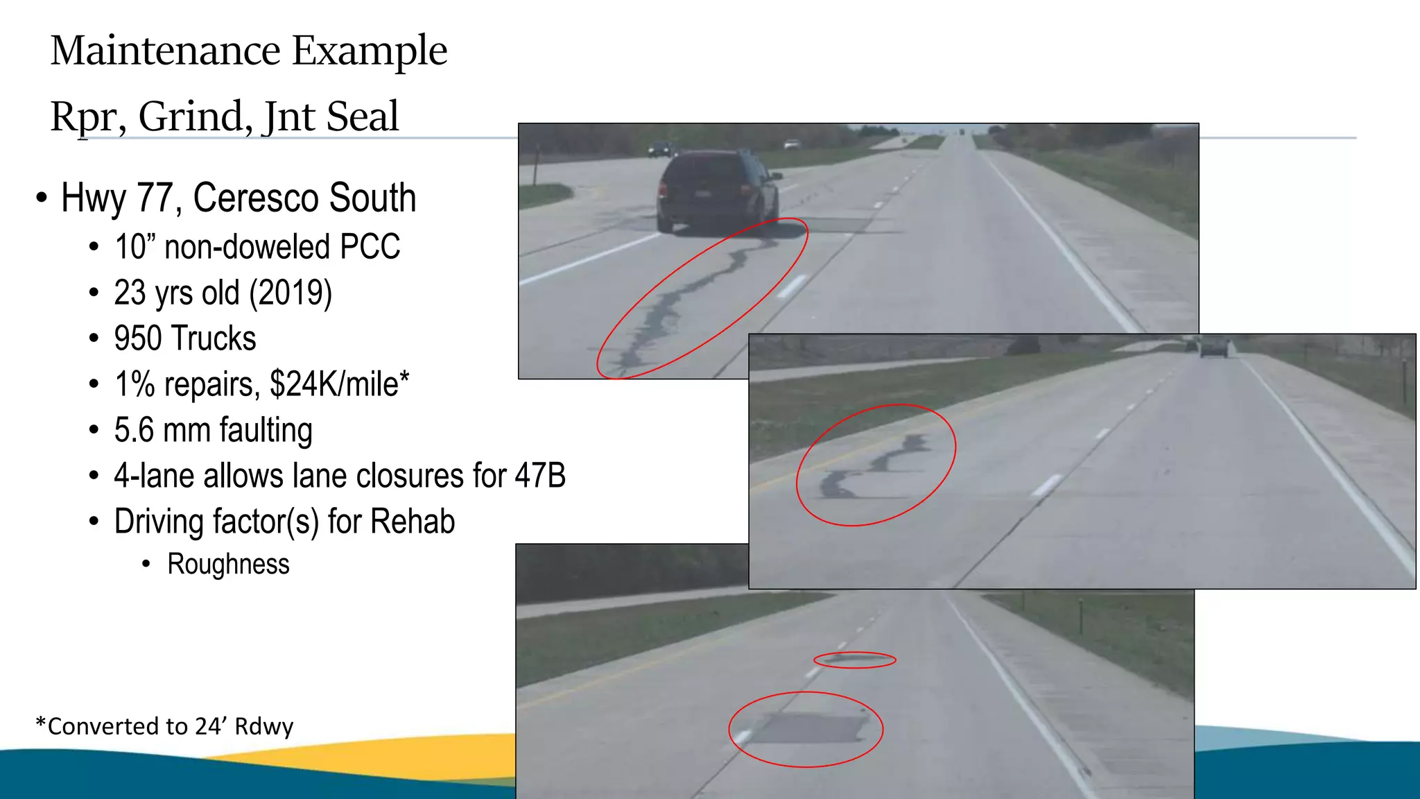 PCC Pavement: Repair vs. Overlay vs. Reconstruction | PPTX