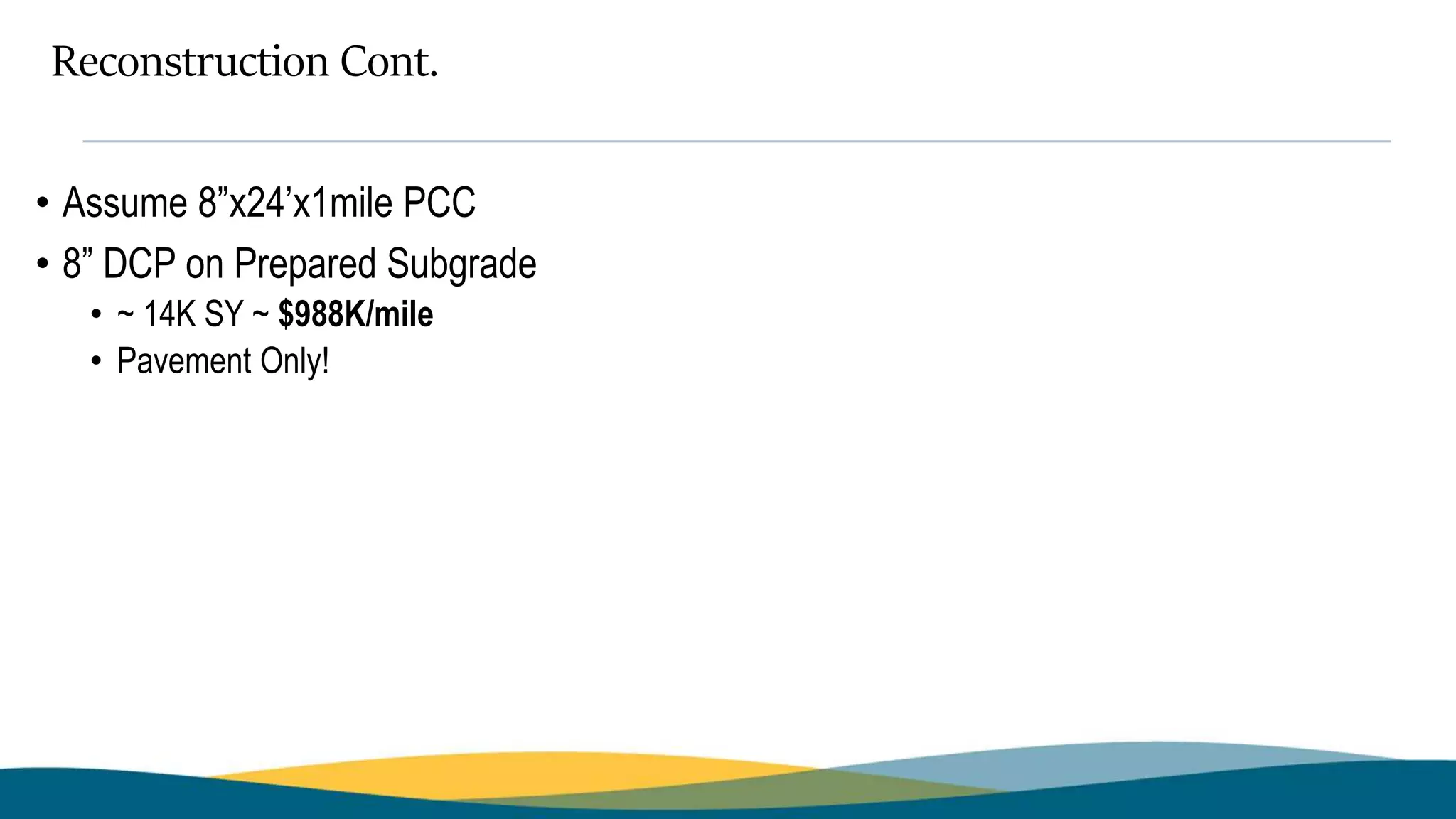 PCC Pavement: Repair vs. Overlay vs. Reconstruction | PPTX