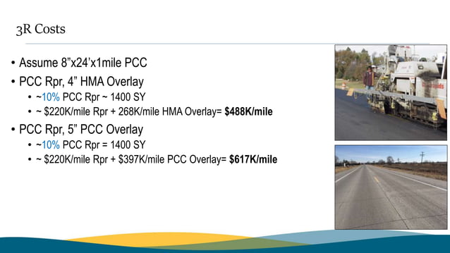 PCC Pavement: Repair vs. Overlay vs. Reconstruction | PPTX