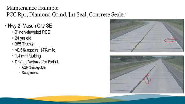 PCC Pavement: Repair vs. Overlay vs. Reconstruction | PPTX