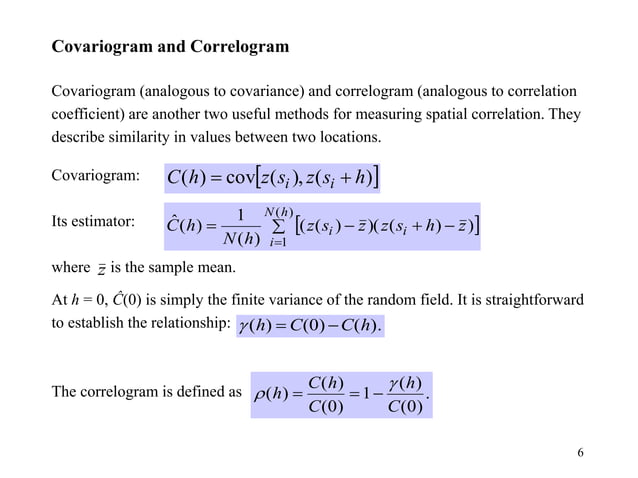 Variogram C9.ppt | Physics | Science