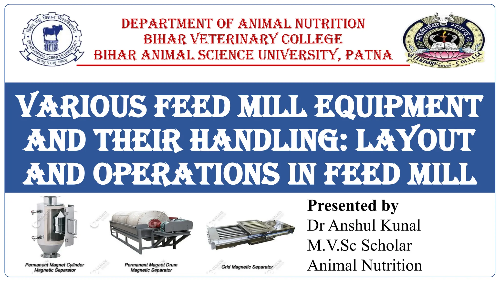 Various feed mill Equipment and their handling: layout and operations ...