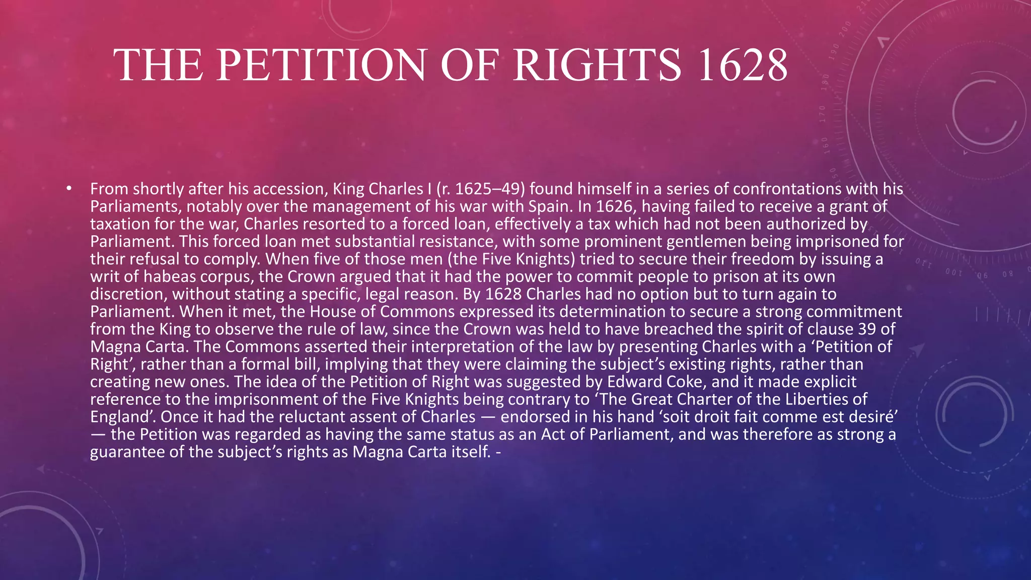 Various acts strengthen the role of british parliament | PPT