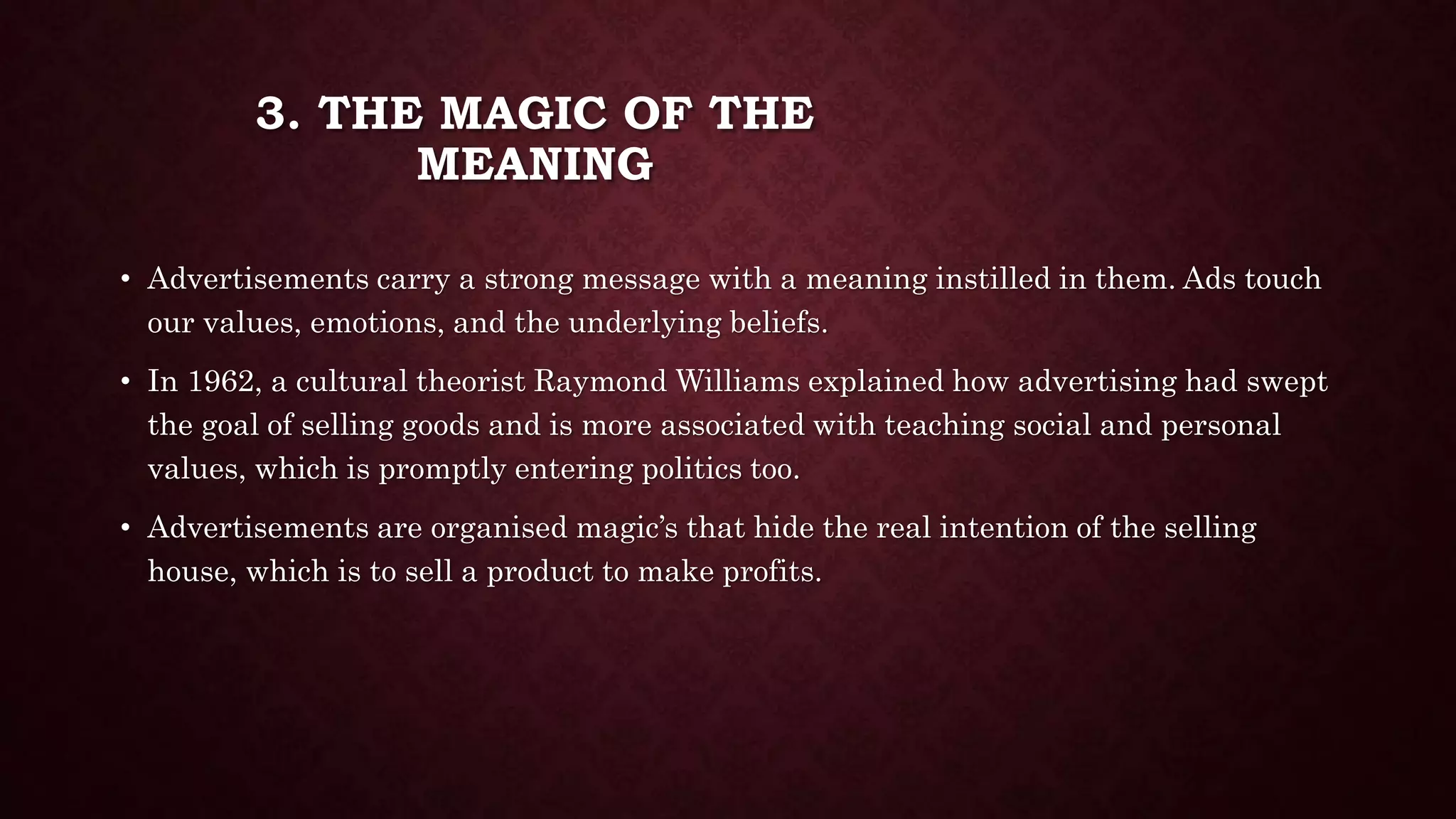 Various advertising Theories | PPTX