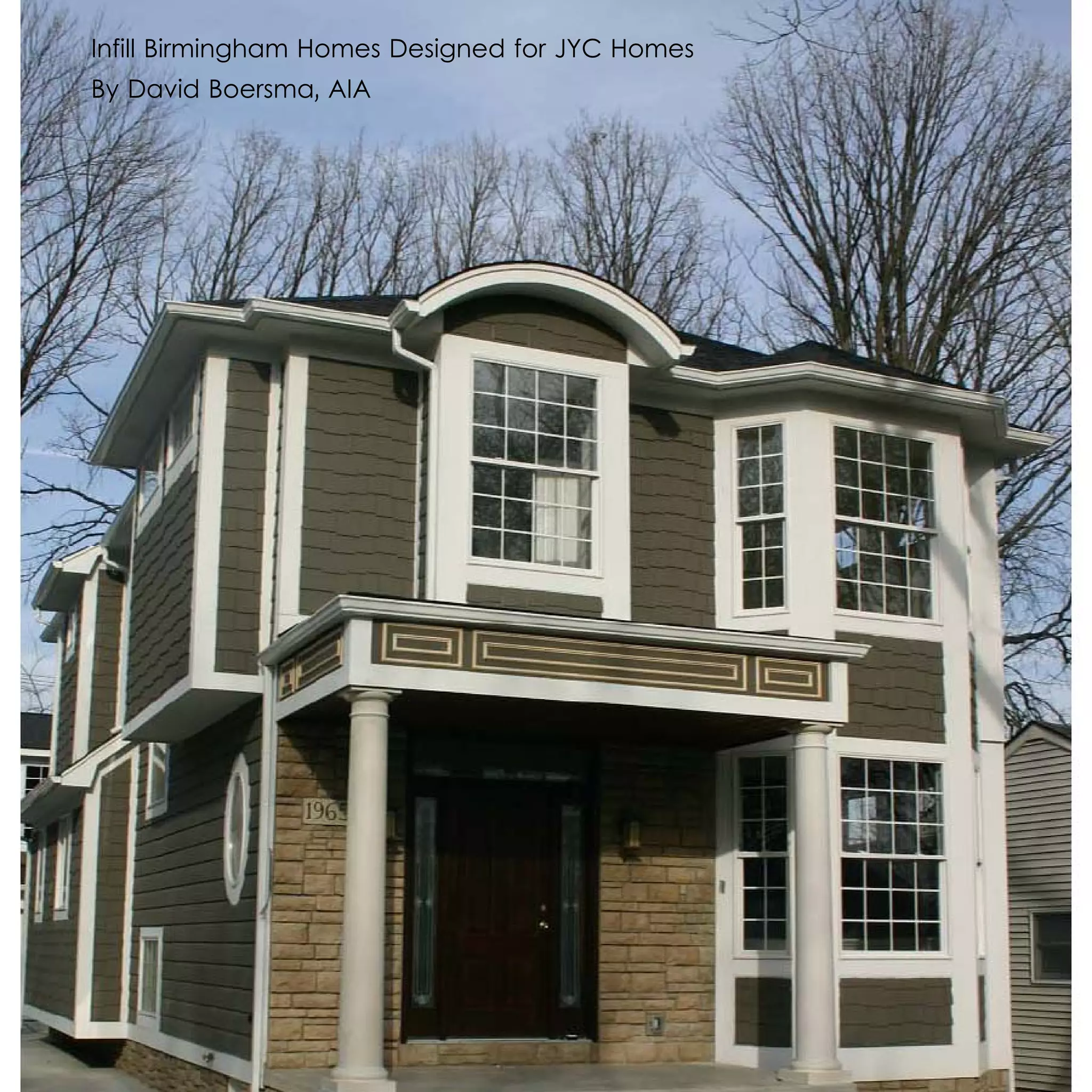 Various Birmingham infill Homes | PDF