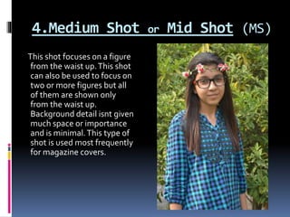 Various camera shots | PPTX