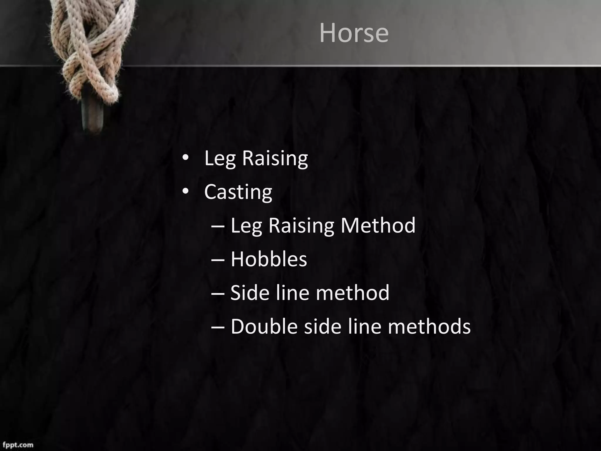 Various Casting Techniques | PPTX