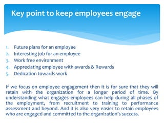 Various challenges in employee retention | PPT