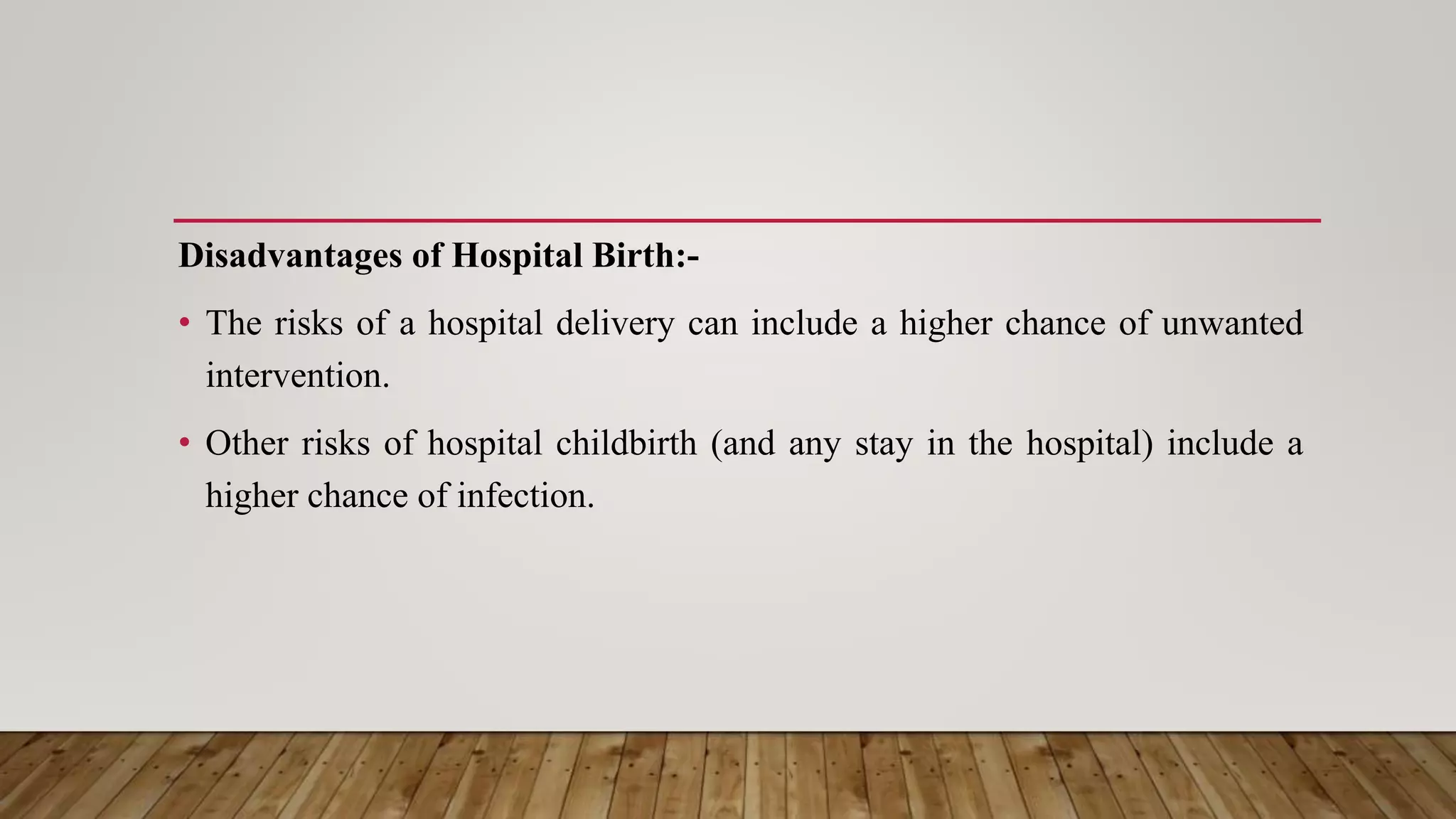 Various child birth practices | PPTX
