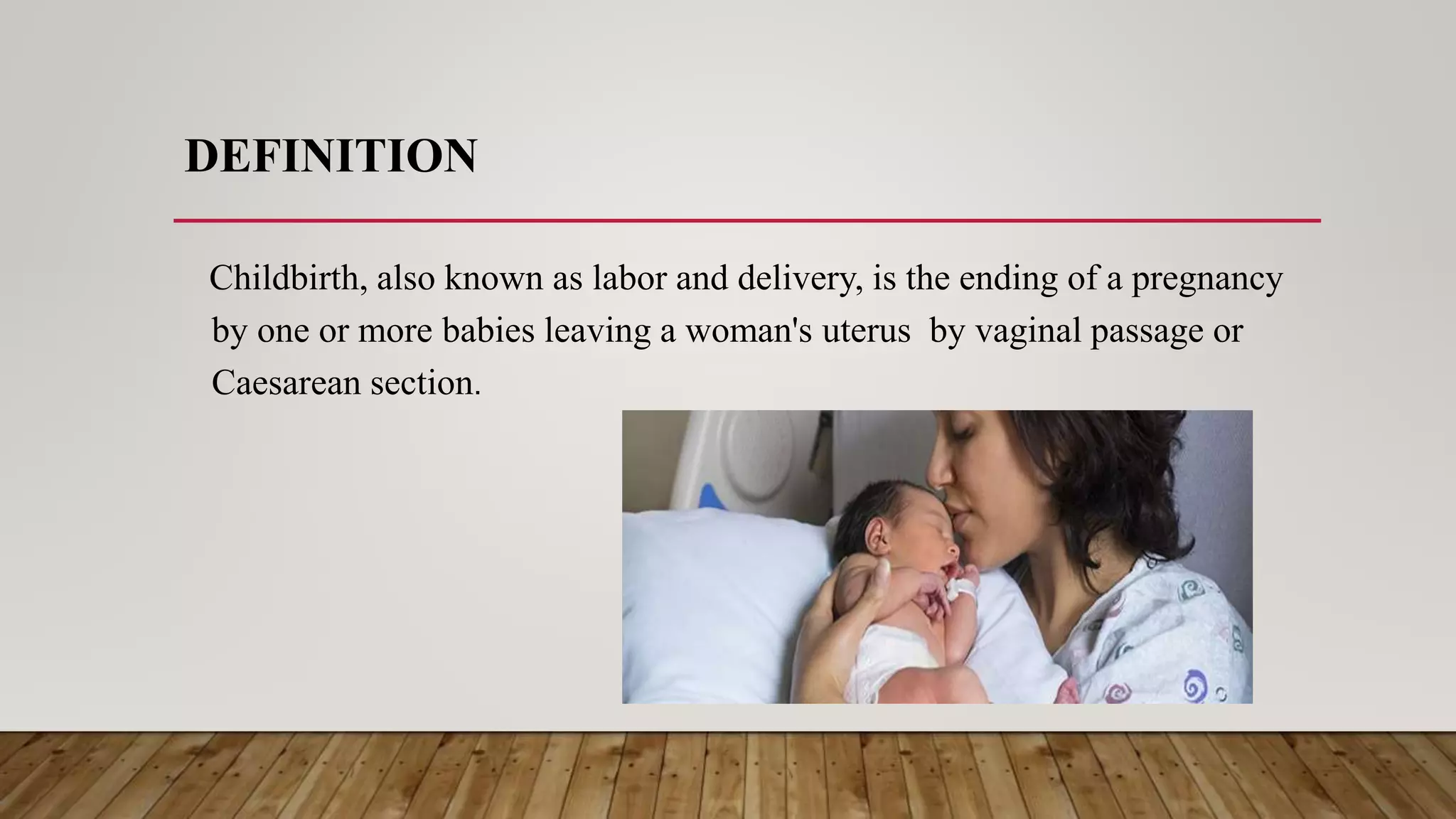 Various child birth practices | PPTX