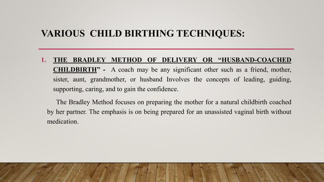 Various child birth practices | PPTX | Pregnancy | Reproductive Health
