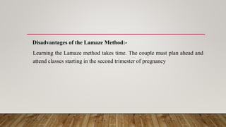 Various child birth practices | PPTX