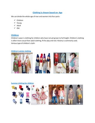 Various cloth.pdf