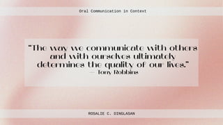 VARIOUS COMMUNICATION MODEL_________OCC. | PDF