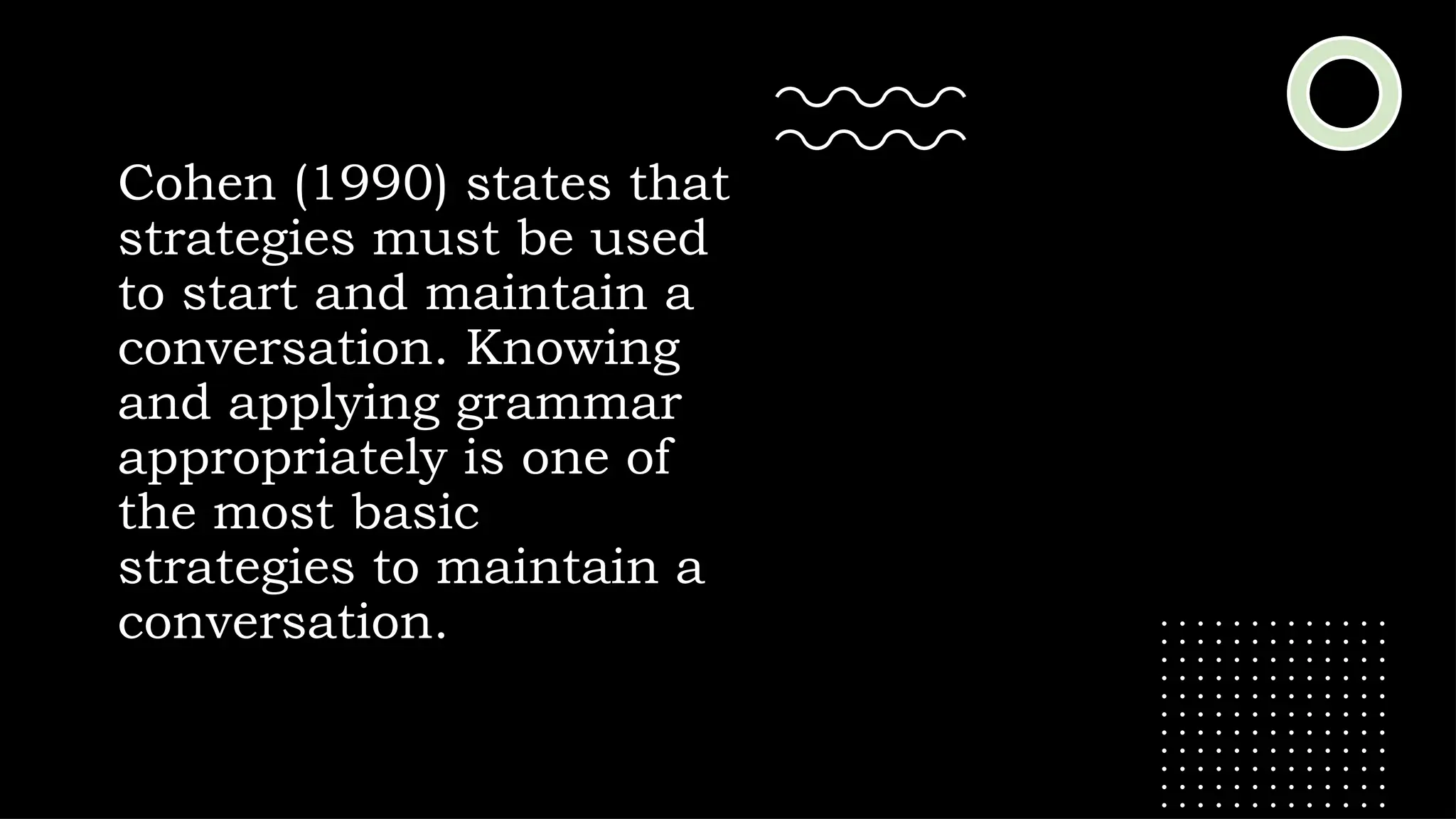 Various Communicative Strategies Oral Compptx | PPTX