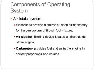 Various components of Automobile Engines - Sacred Automotive | PPT