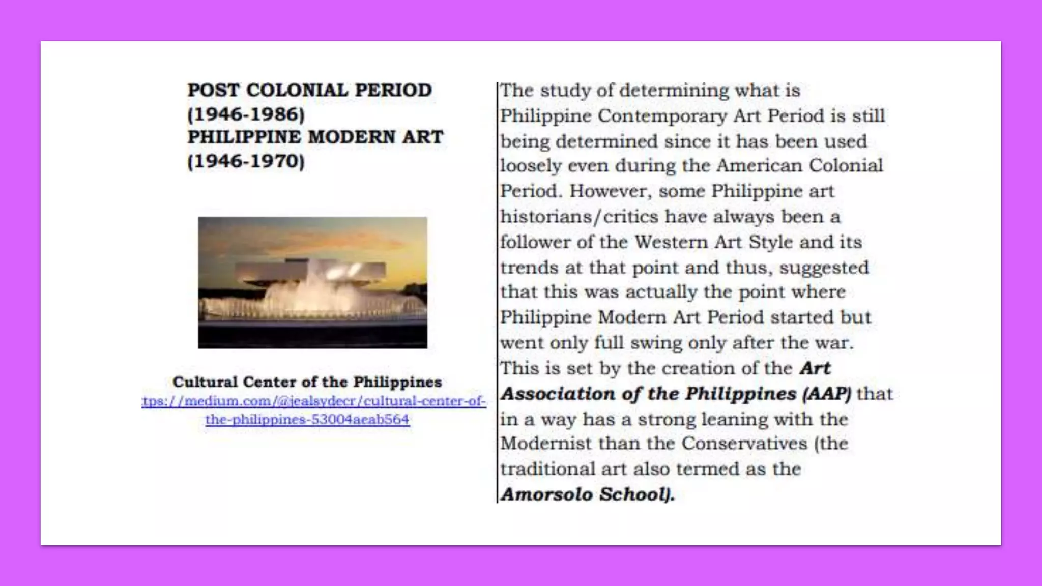 Various Contemporary Art Forms Pptx