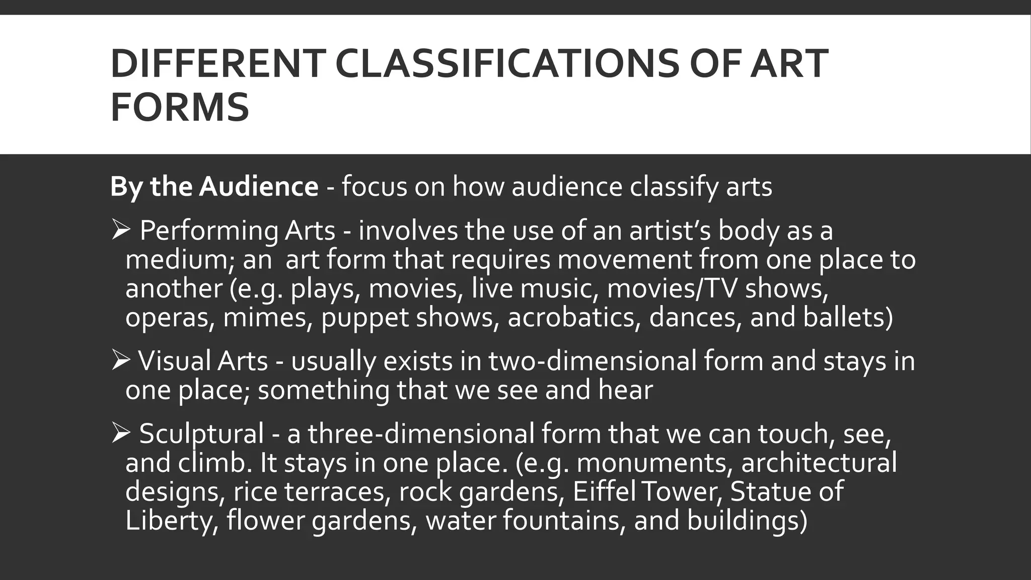various contemporary art forms.pptx