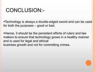 Various cyber crime | PPTX | Crime & Harmful Acts to Individuals ...