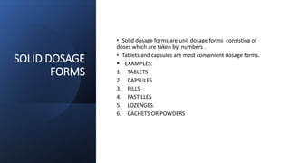 VARIOUS DOSAGE FORMS PF.pptx