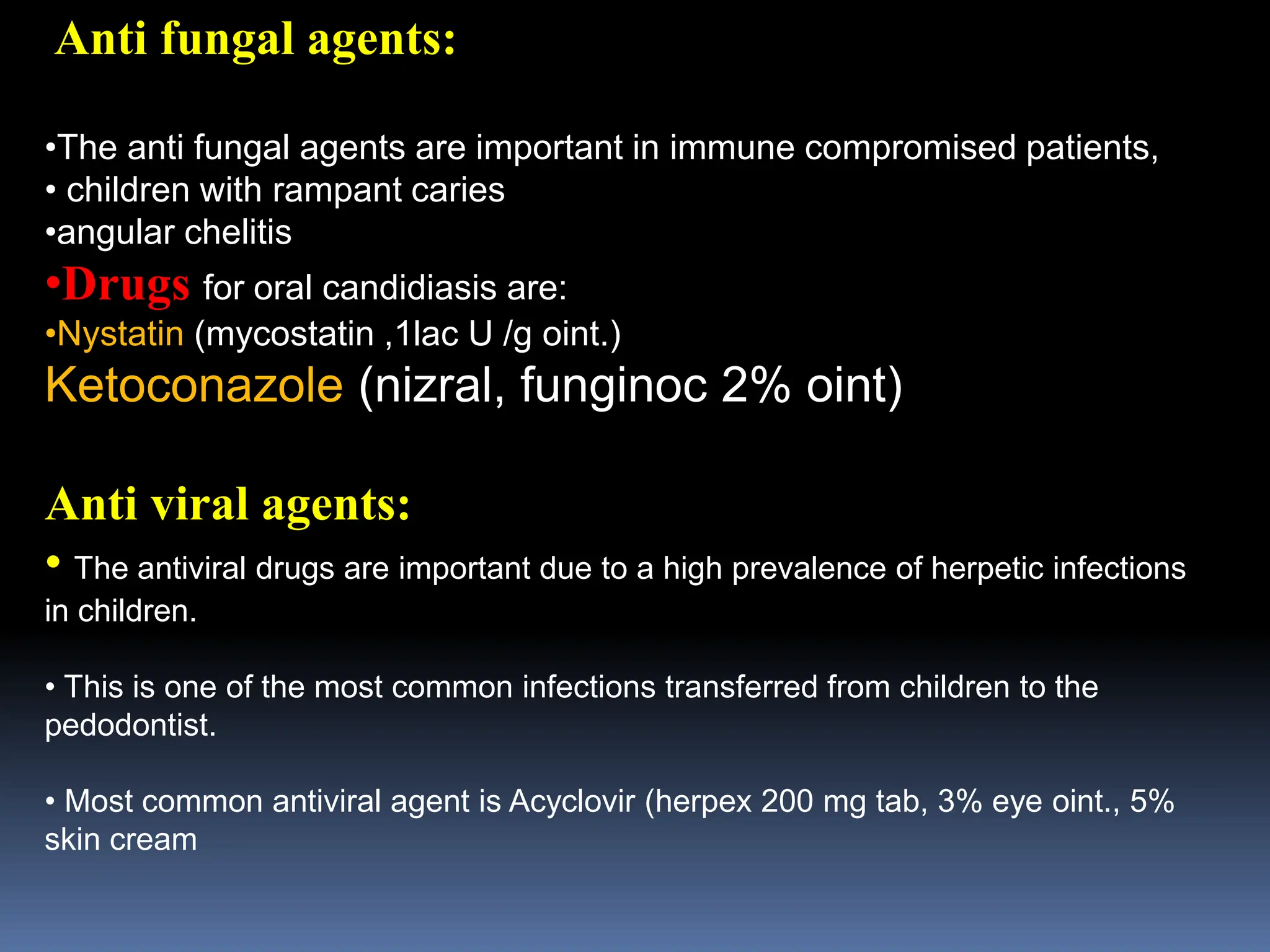 Various drugs available in pediatric dentistry and calculation involved ...