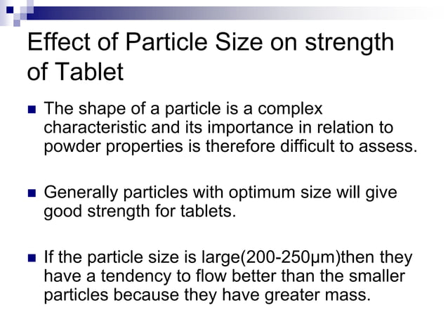Various factors affecting strength of tablets by kailash vilegave | PPT