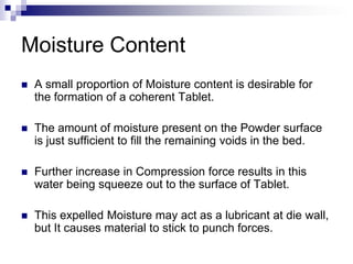 Various factors affecting strength of tablets by kailash vilegave | PPT