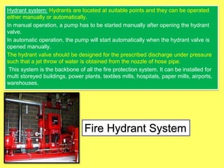 Fire Fighting systems - Advanced Services | PPTX