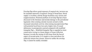 VARIOUS FLAP DESIGN in maxillofacial surgery .pptx