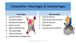 Various forms of business ownerships | PPTX