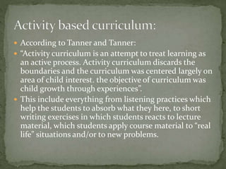 Various forms of curriculum | PPTX