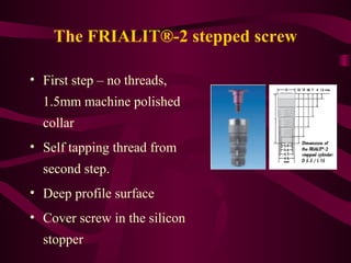 Various implant systems in india final | PPT