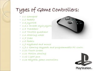 Various input devices showing their features | PPT