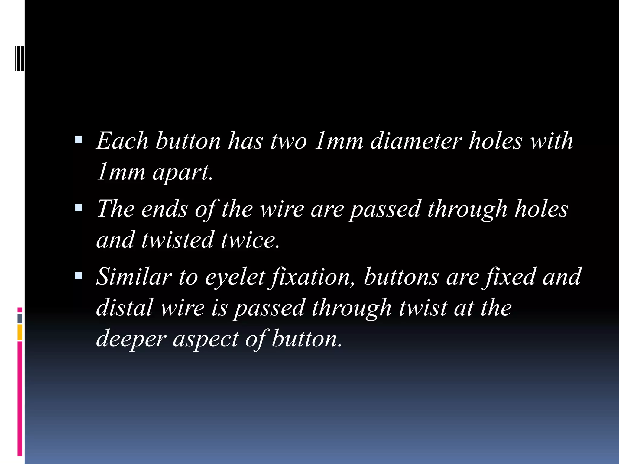Various intermaxillary fixation techniques | PPTX