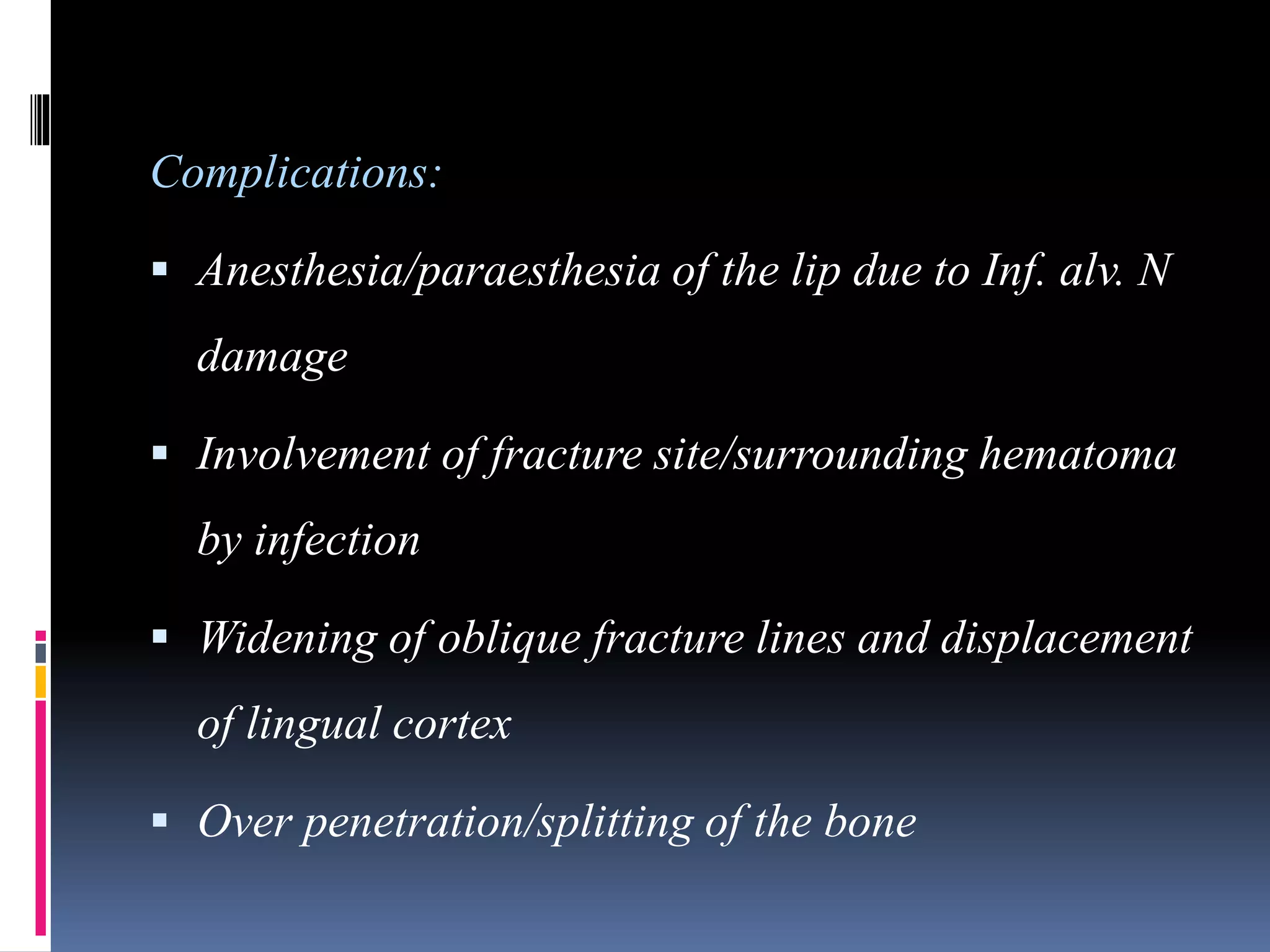 Various intermaxillary fixation techniques | PPTX