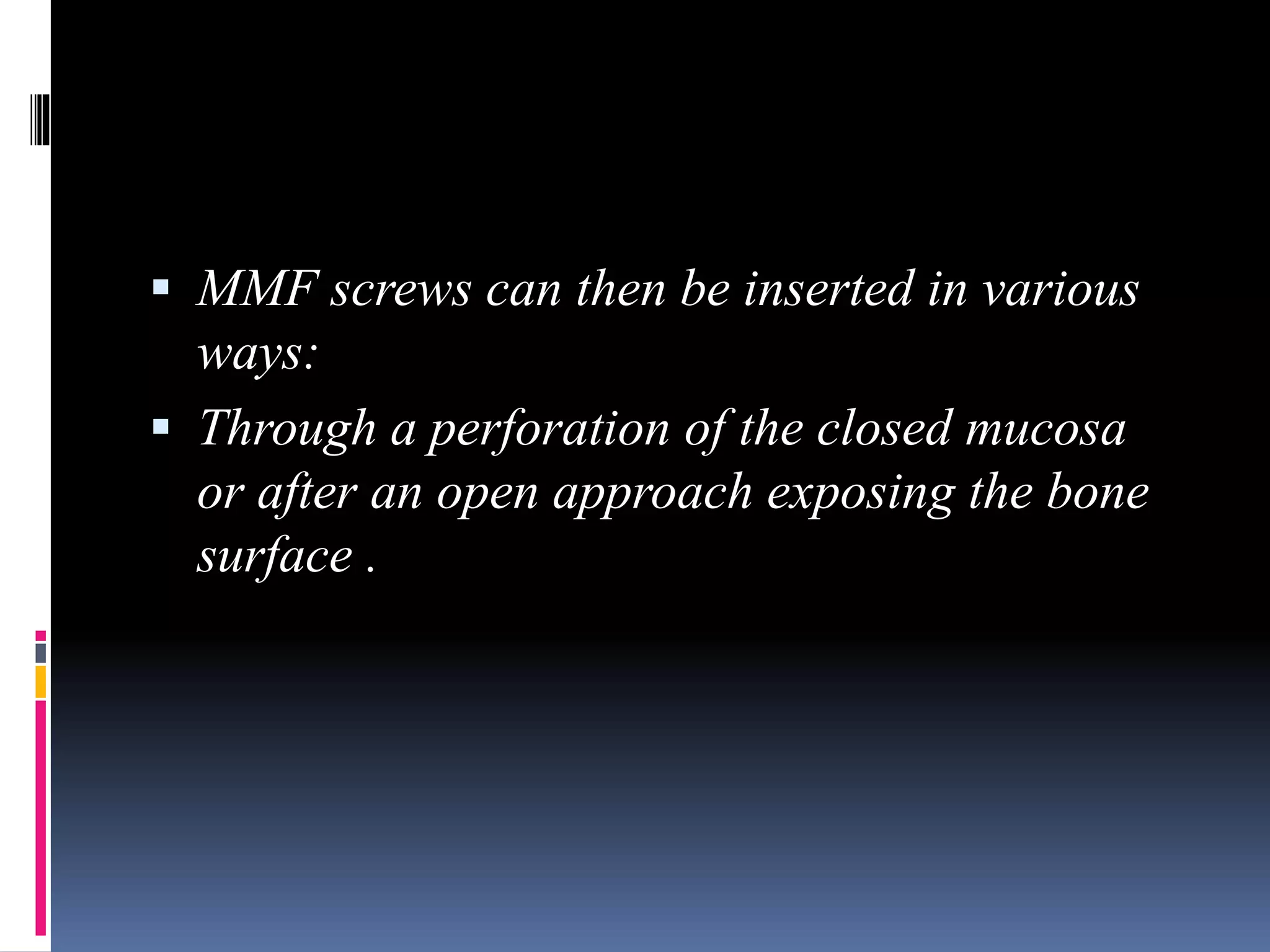 Various intermaxillary fixation techniques | PPTX