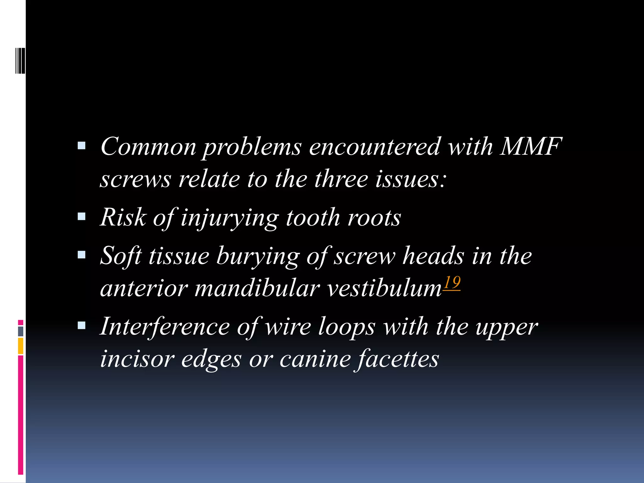 Various intermaxillary fixation techniques | PPTX