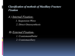 Various intermaxillary fixation techniques | PPTX