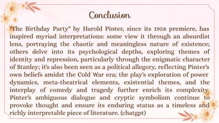 Various Interpretations of the 'Play 'The Birthday Party'.pdf